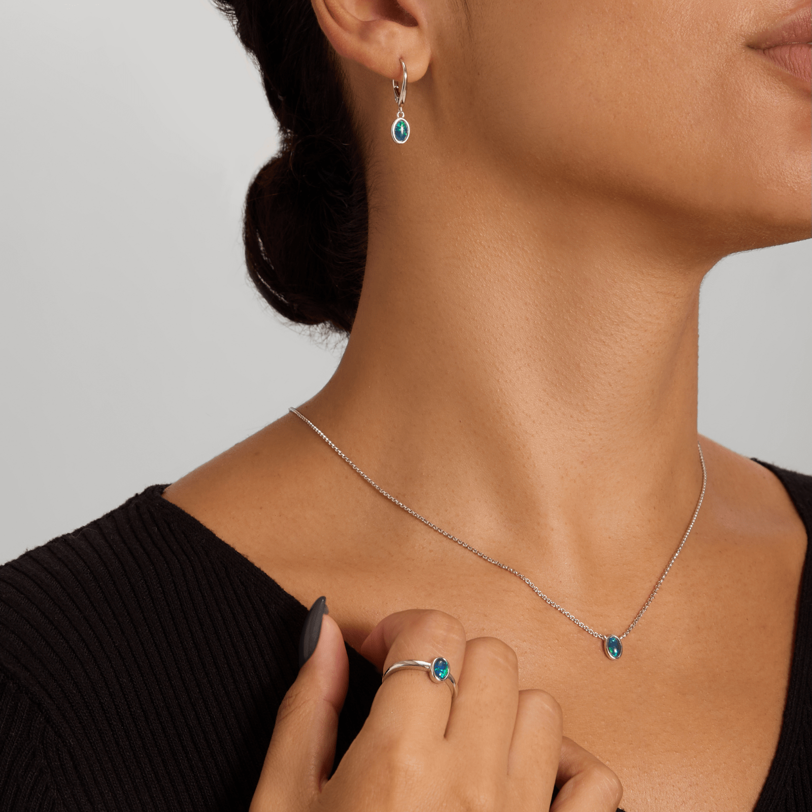 Opal jewelry with more color nuances than the Pacific - Allure Silver ...