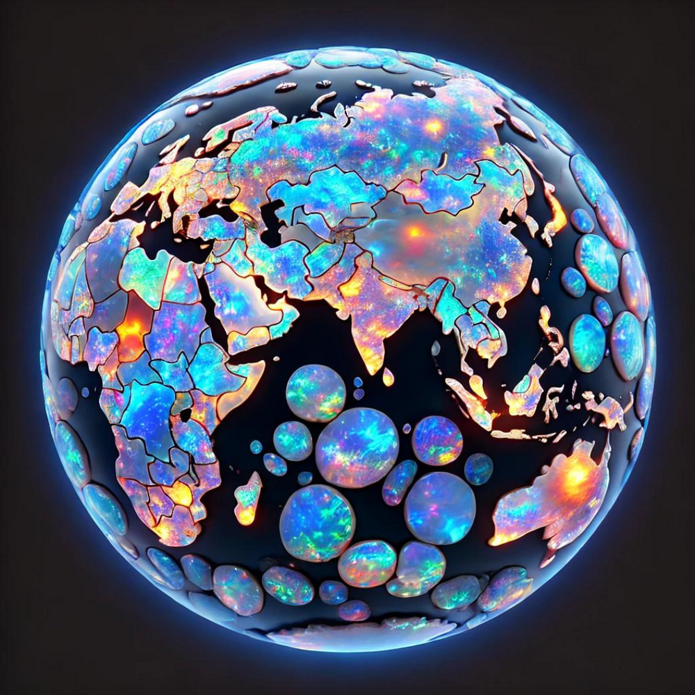 How are opals formed? A detailed insight into the geological processes
